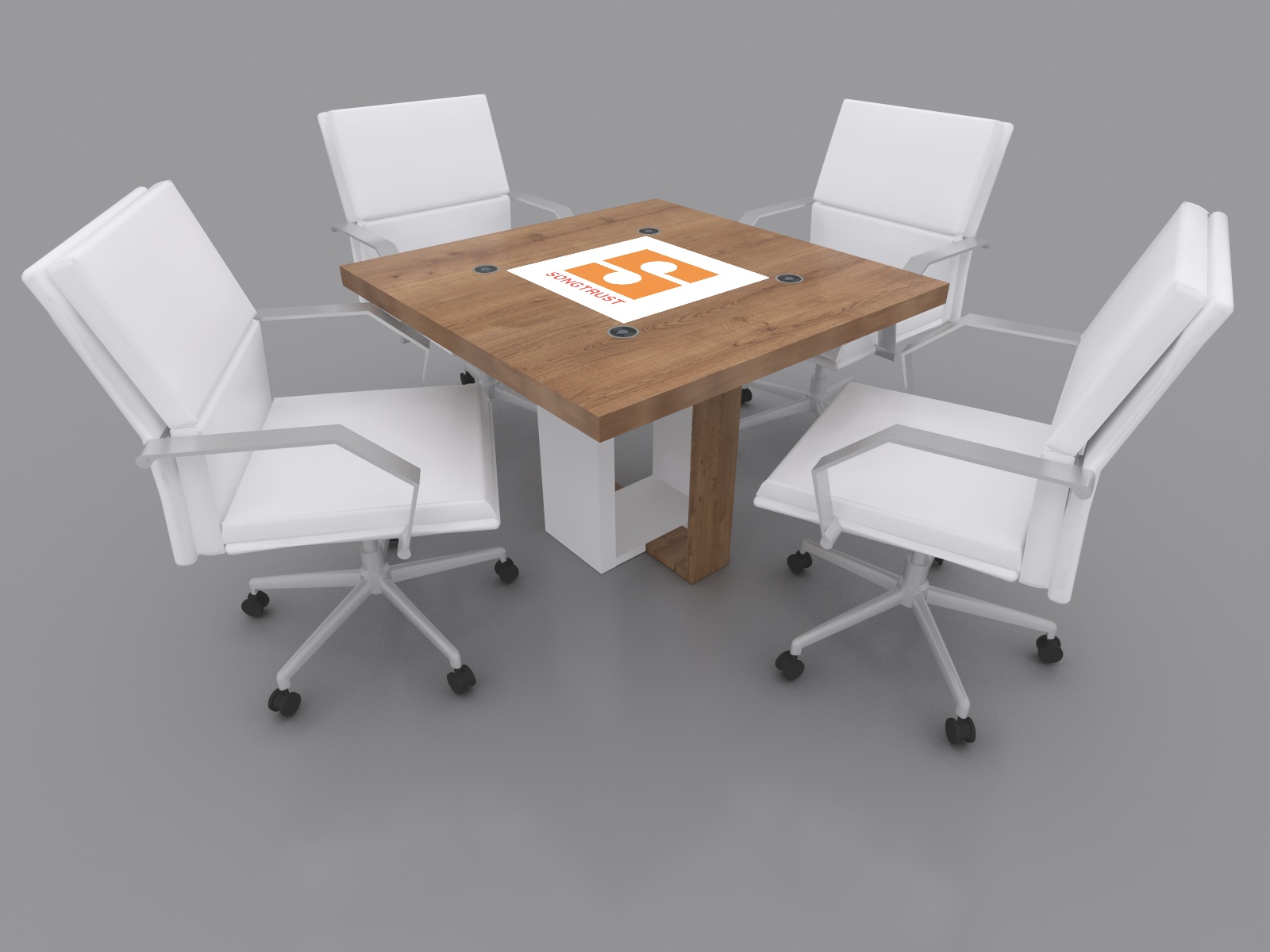 Exhibit Design Search - MOD-1479 Square Charging Table (InCharg ...