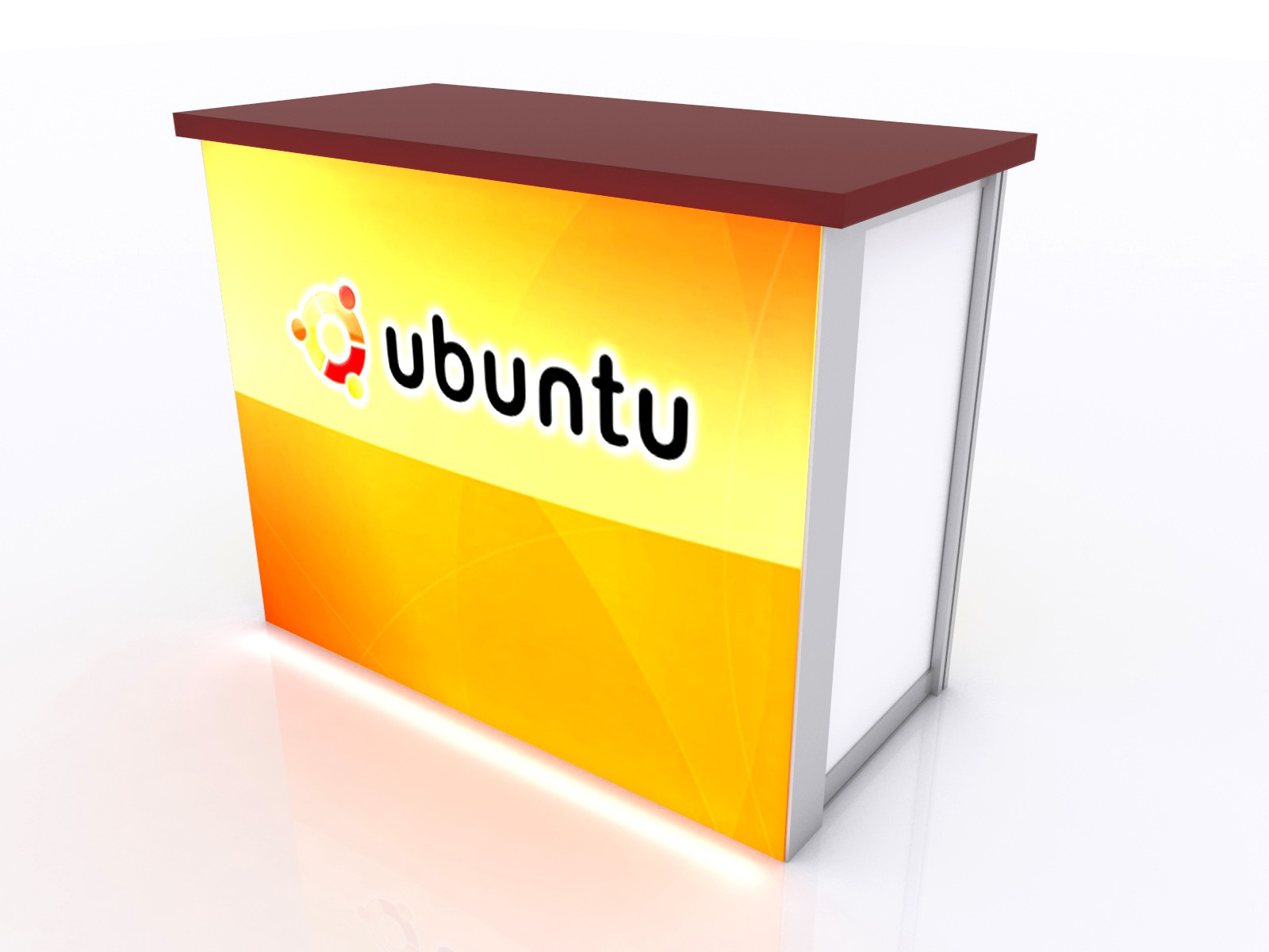 Exhibit Design Search - MOD-1700 Backlit Counter (Counters & Pedestals)