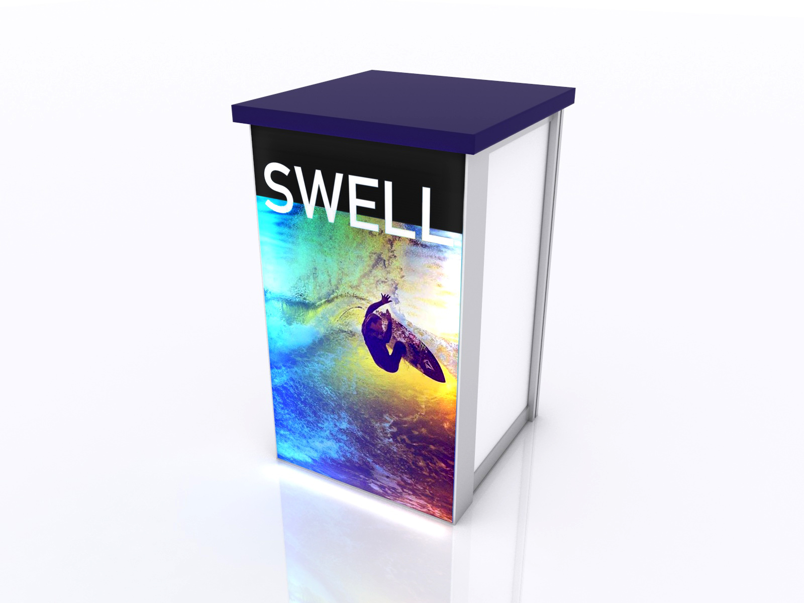 Exhibit Design Search - MOD-1701 Backlit Counter (Counters & Pedestals ...